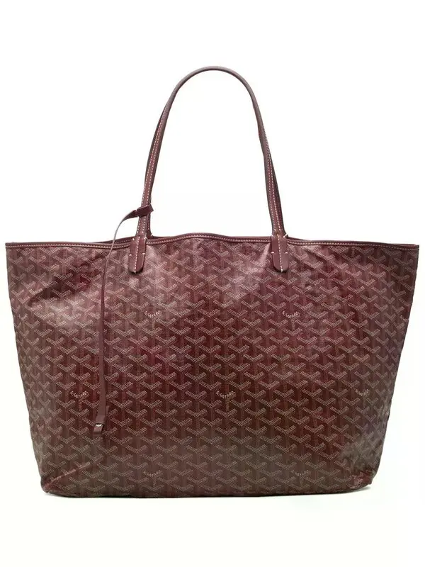 Goyard 2016 Goyardine Saint Louis Gm Tote Bag - Red