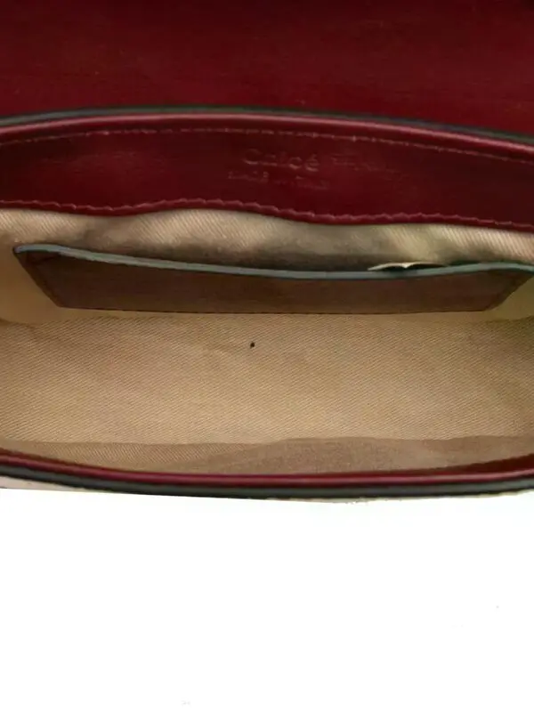 Chloé 2010 Mini Ombre Croc Embossed Leather C Satchel