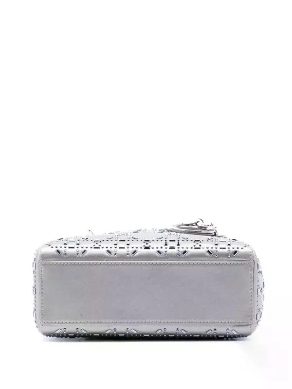 Dior Mini Lady Satchel With Crystal Embellishments