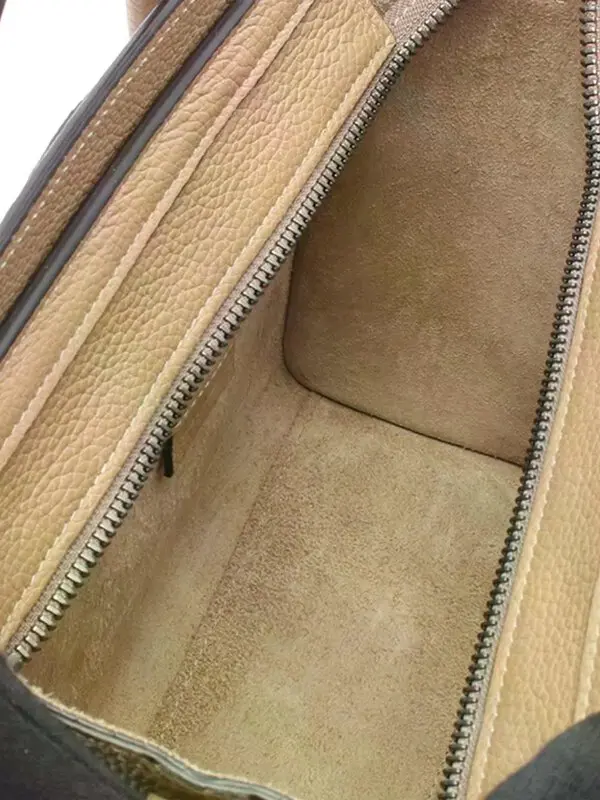 Celine 2013 Nano Leather Luggage Tote Satchel