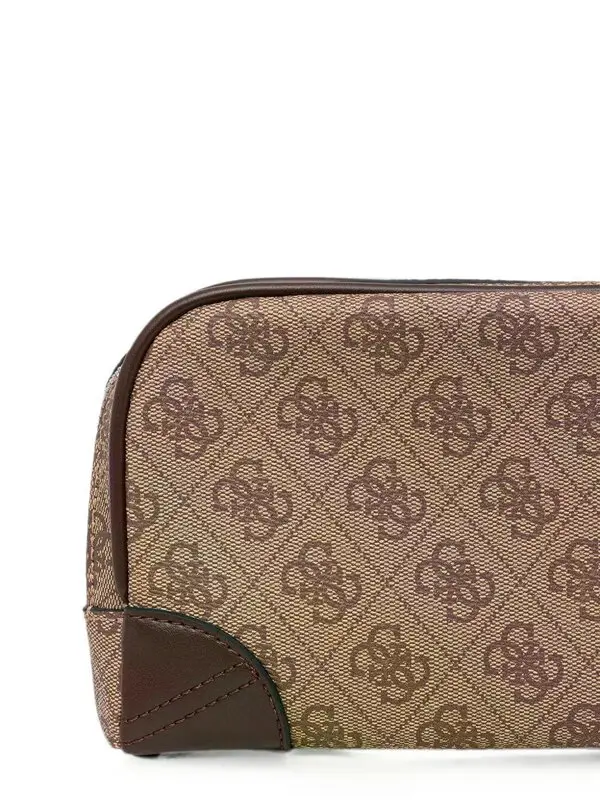 Guess Monogram Print Wash Bag