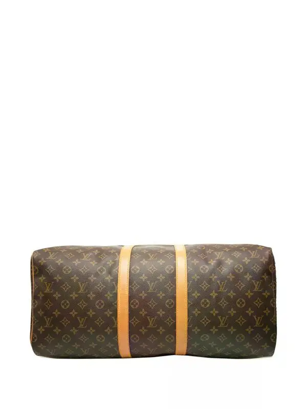 LOUIS VUITTON 1990 Monogram Keepall 55 Travel Bag