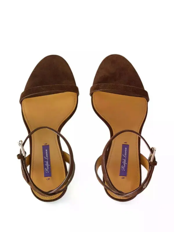 Ralph Lauren Graison Strappy Suede Sandals