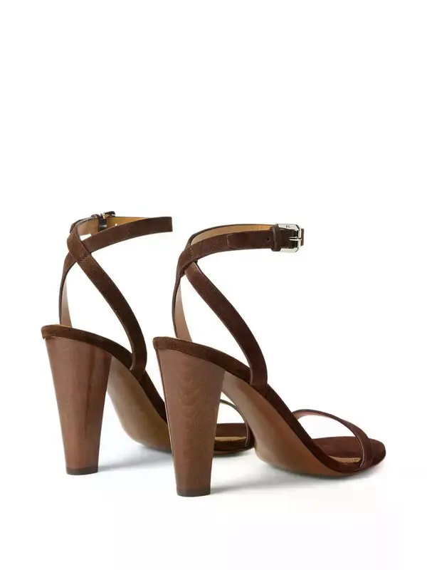 Ralph Lauren Graison Strappy Suede Sandals