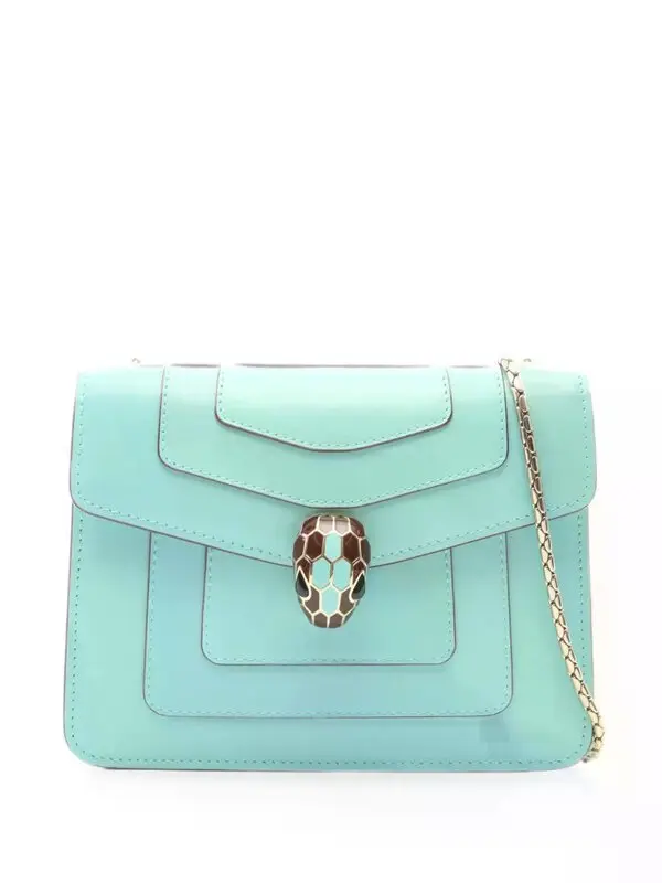 BVLGARI Serpenti Forever Shoulder Bag - Blue