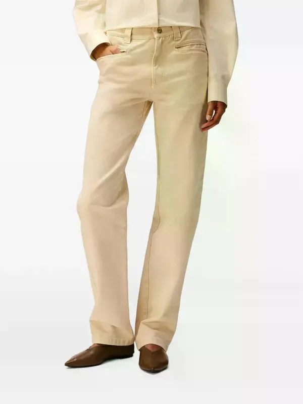 RETORI Embroidered Waistband Jeans