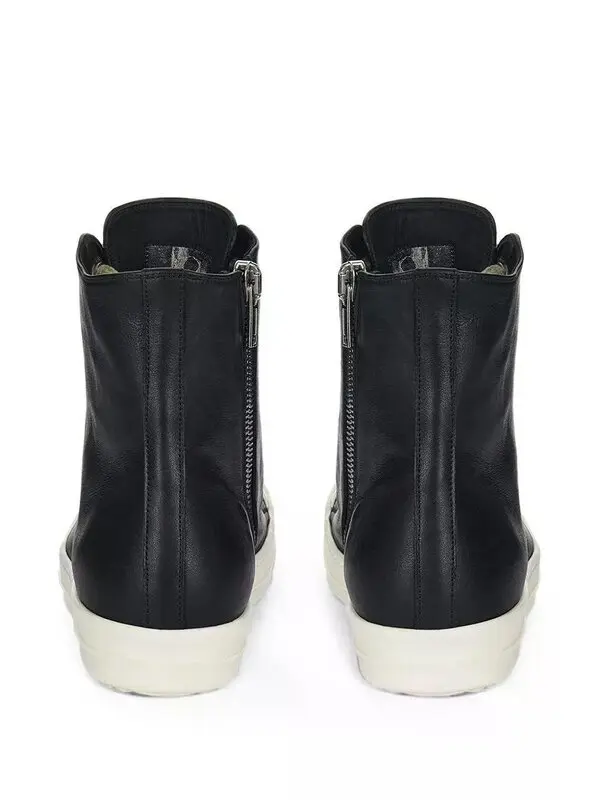 Rick Owens Jumbolace Leather Sneakers