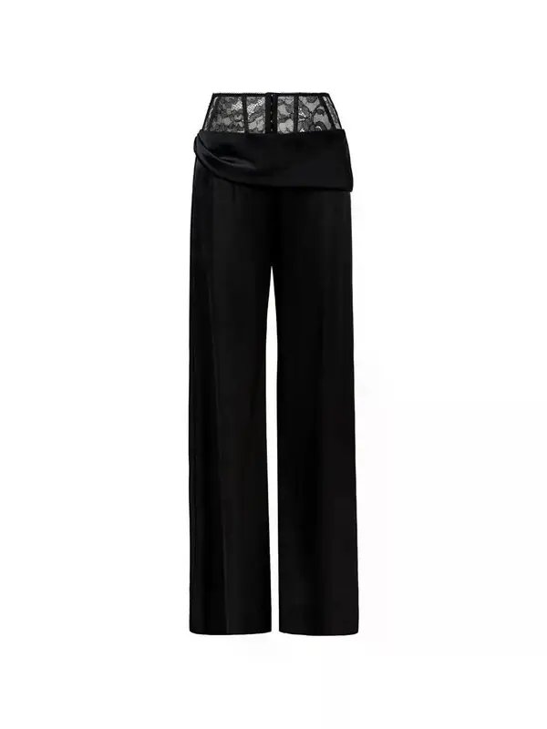 SEEN USERS Name Lace Peplum Trousers
