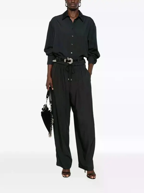 Isabel Marant Étoile Fabriza Long-sleeve Button-down Shirt