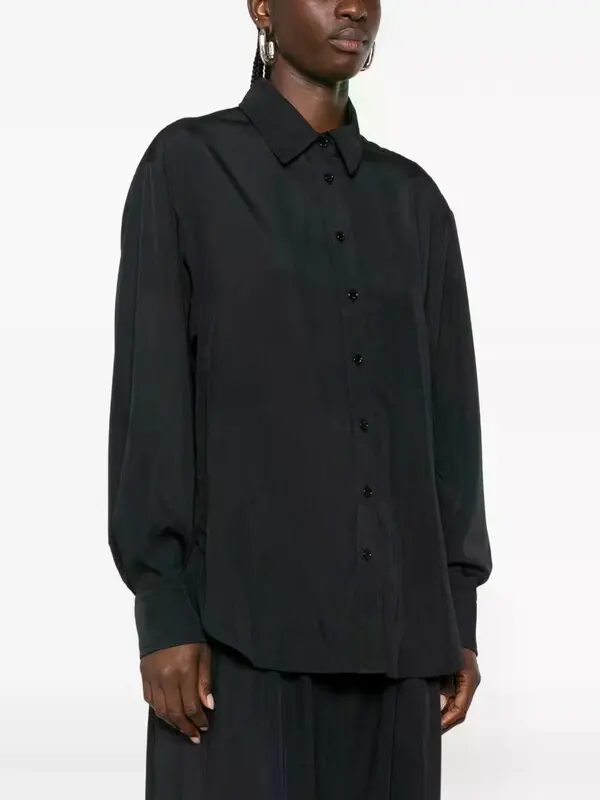 Isabel Marant Étoile Fabriza Long-sleeve Button-down Shirt