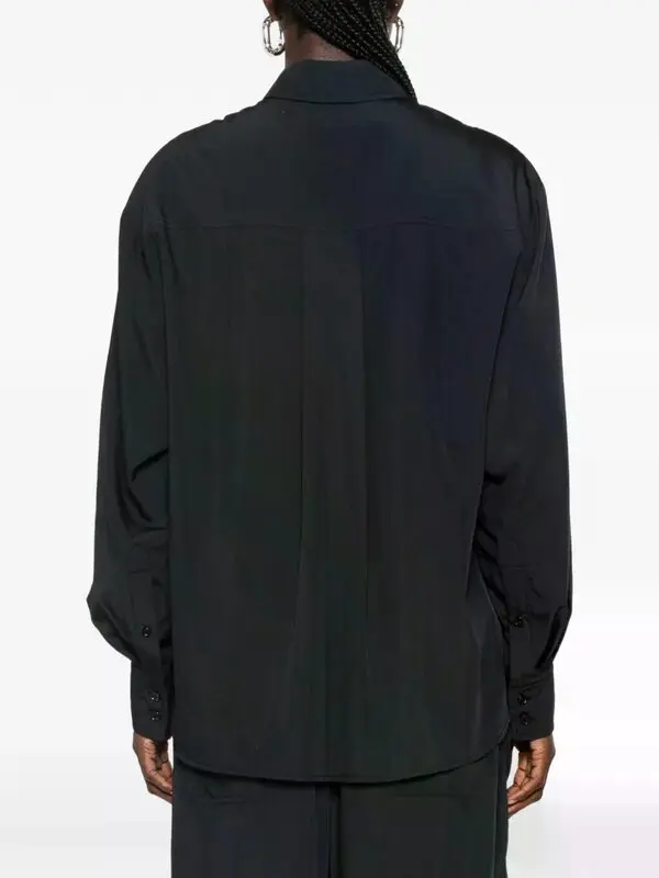 Isabel Marant Étoile Fabriza Long-sleeve Button-down Shirt