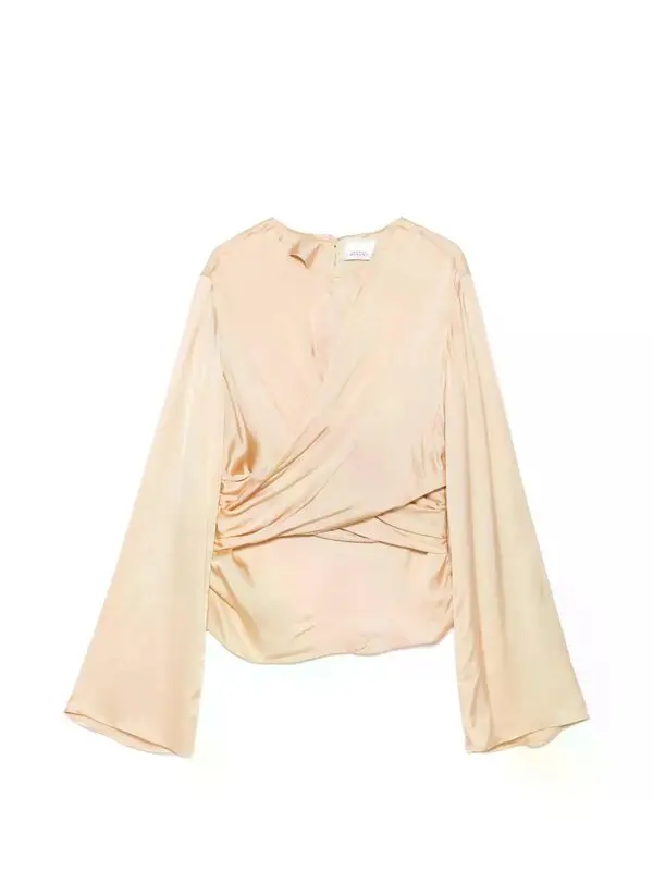 Isabel Marant Étoile Neame Crossover-detail Blouse - Neutrals