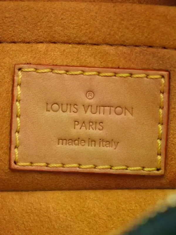 LOUIS VUITTON Monogram Denim Trouss Rayet Pouch - Blue