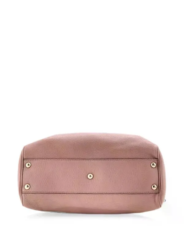 Gucci Bamboo Shopper Leather Small Tote Bag