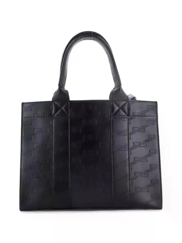 Balenciaga Hardware Embossed Leather Small Tote Bag