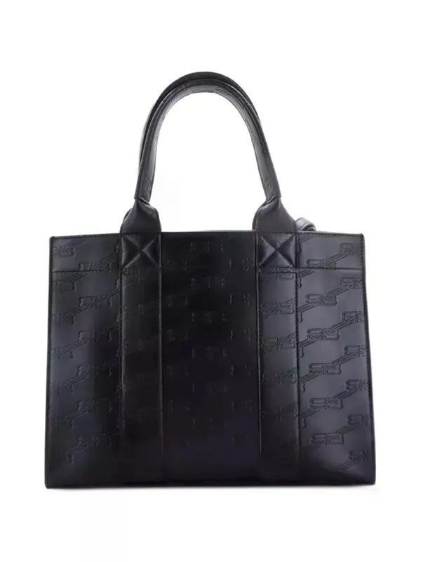 Balenciaga Hardware Embossed Leather Small Tote Bag