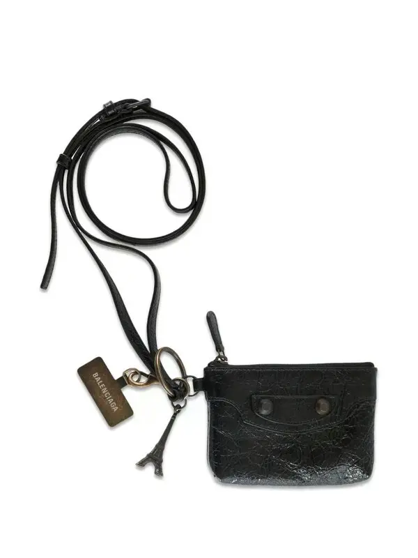 Balenciaga Le City Phone Strap With Eiffel Tower Charm