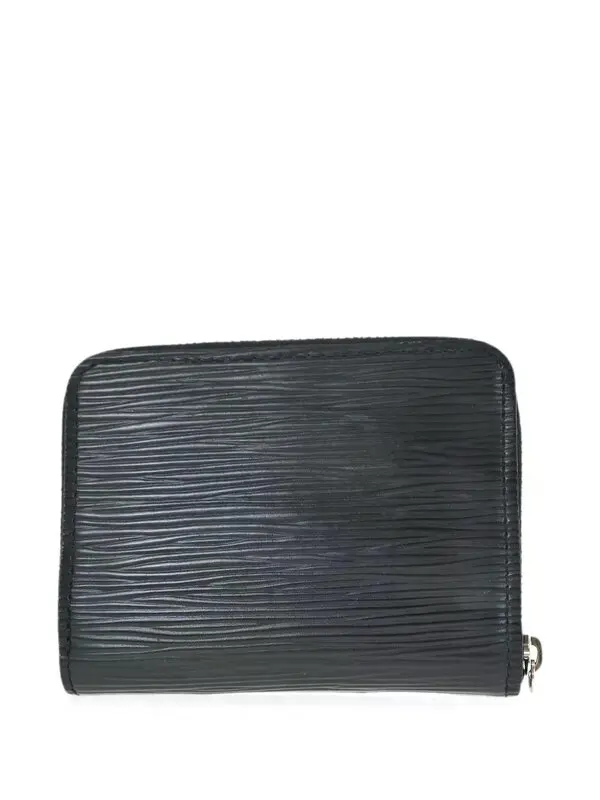 LOUIS VUITTON 1990-2000s Zippy Epi Coin Purse - Black