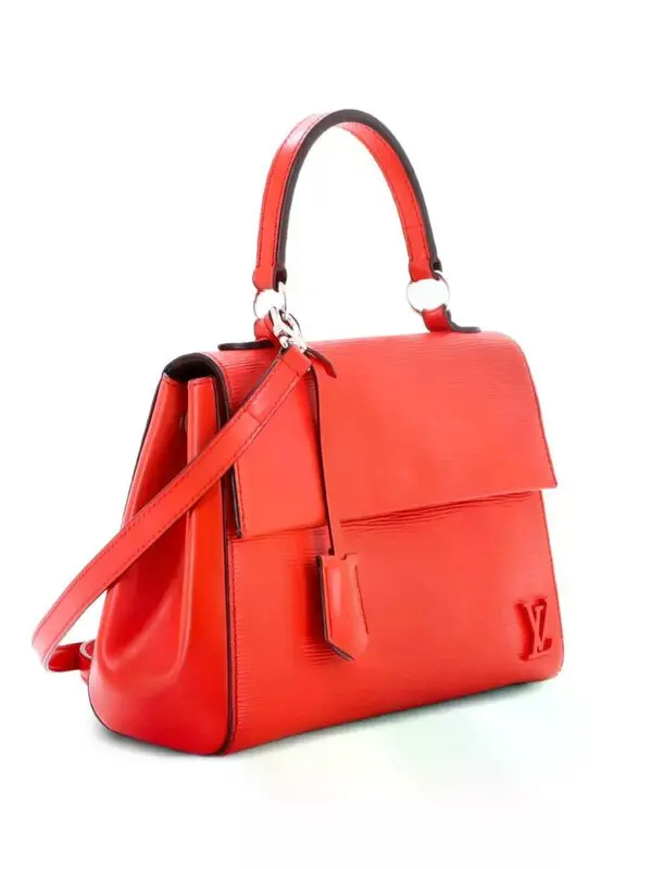 LOUIS VUITTON Epi Leather Cluny Top Handle Bag - Red
