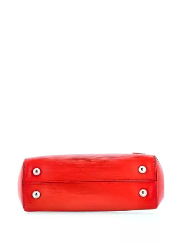 LOUIS VUITTON Epi Leather Cluny Top Handle Bag - Red