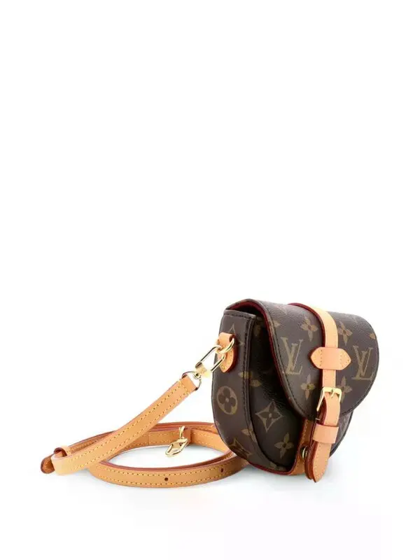 LOUIS VUITTON Monogram Canvas Micro Crossbody Bag - Brown