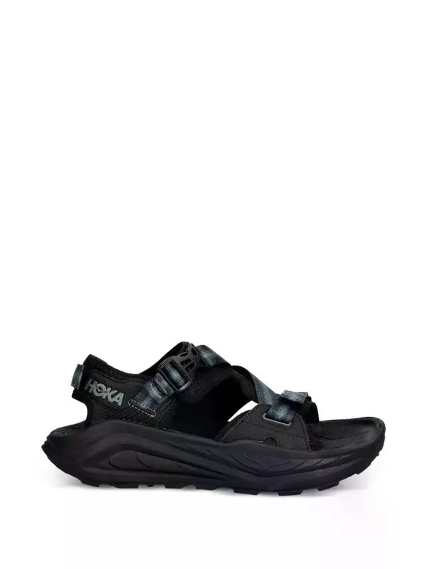 HOKA® Touch-strap Buckle-fastening Sandals - Black