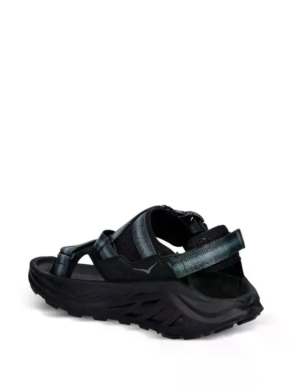 HOKA® Touch-strap Buckle-fastening Sandals - Black