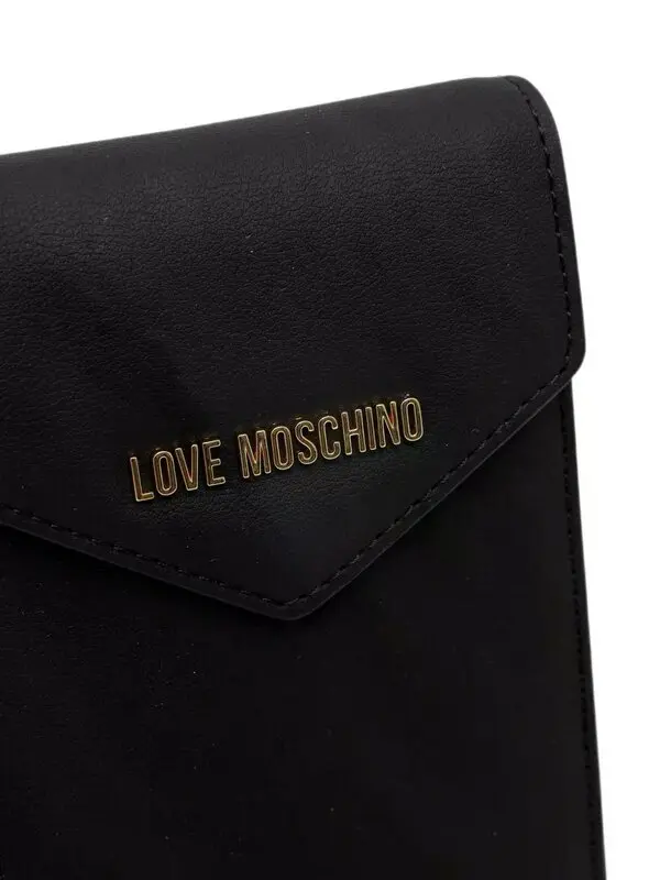 Moschino Logo-plaque Tassel Phone Bag