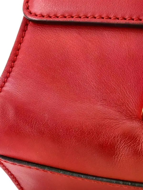 Gucci Padlock Shoulder Bag Leather Small Crossbody Bag