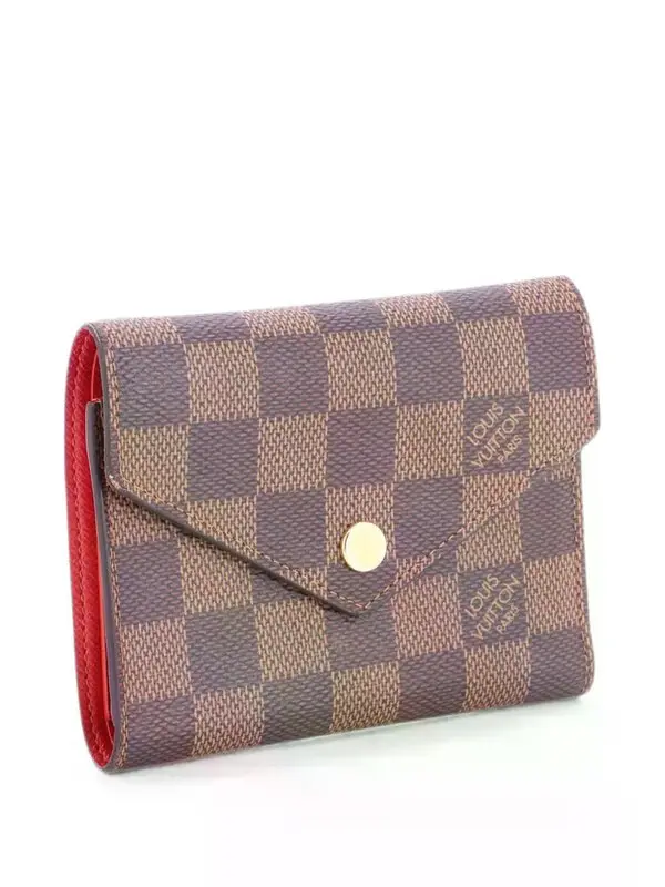 LOUIS VUITTON Victorine Wallet Damier Small Wallets