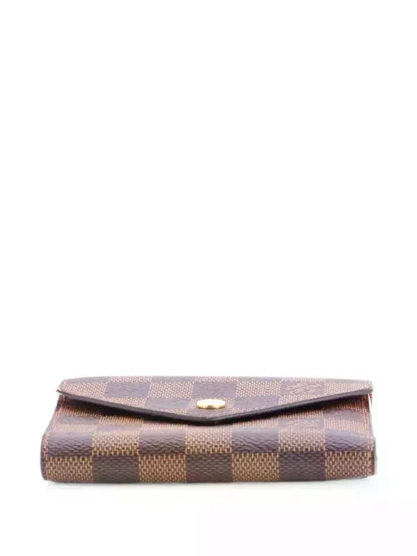 LOUIS VUITTON Victorine Wallet Damier Small Wallets