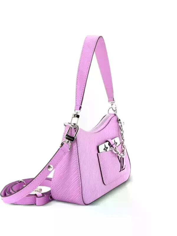 LOUIS VUITTON Marellini Epi Leather Shoulder Bag - Purple