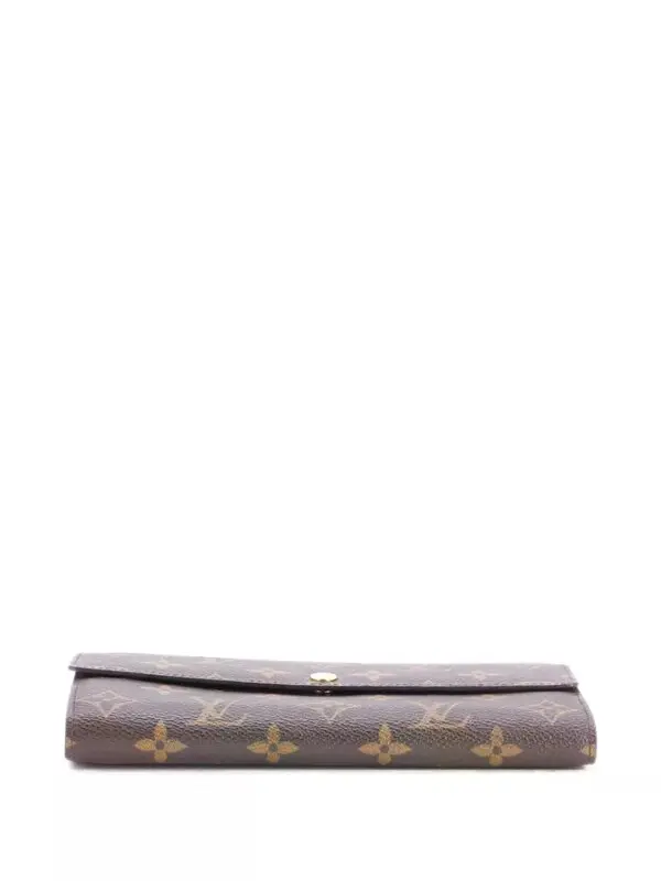 LOUIS VUITTON Sarah Wallet Monogram Canvas Small Wallets