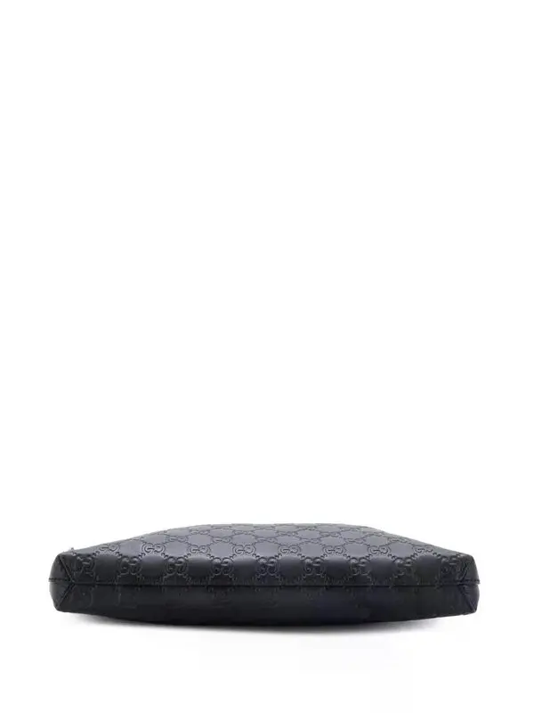 Gucci Signature Soft Wristlet Clutch Bag