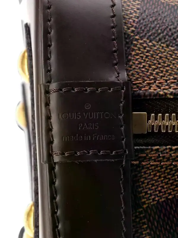 LOUIS VUITTON Alma Handbag Damier Bb With Braided Detail