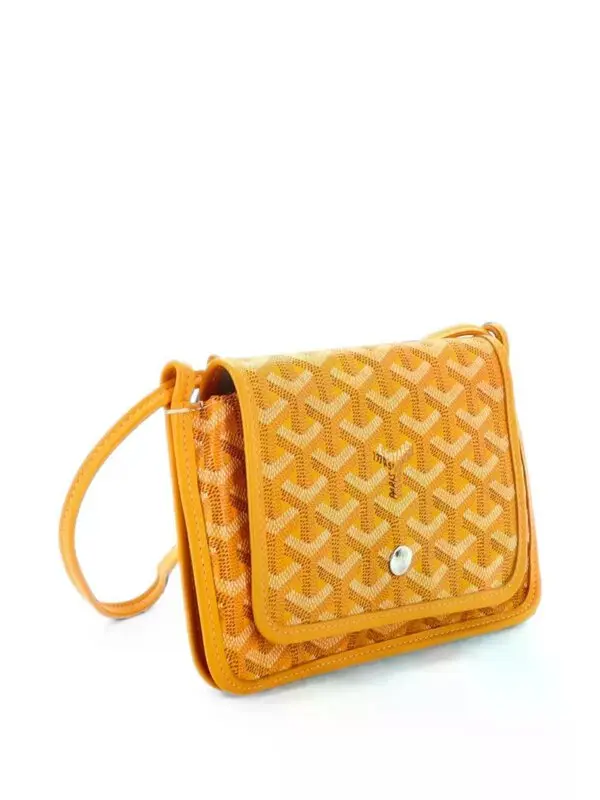 Goyard Plumet Clutch Wallet In Coated Canvas - Yellow