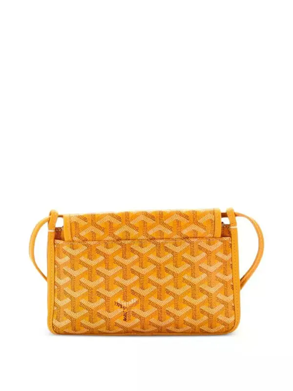Goyard Plumet Clutch Wallet In Coated Canvas - Yellow