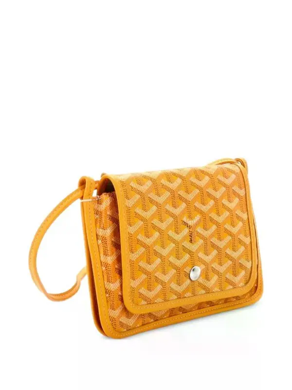 Goyard Plumet Clutch Wallet In Coated Canvas - Yellow
