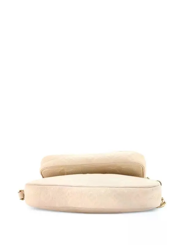 LOUIS VUITTON Multi Pochette Accessoires Monogram Empreinte Giant Crossbody Bag - Neutrals
