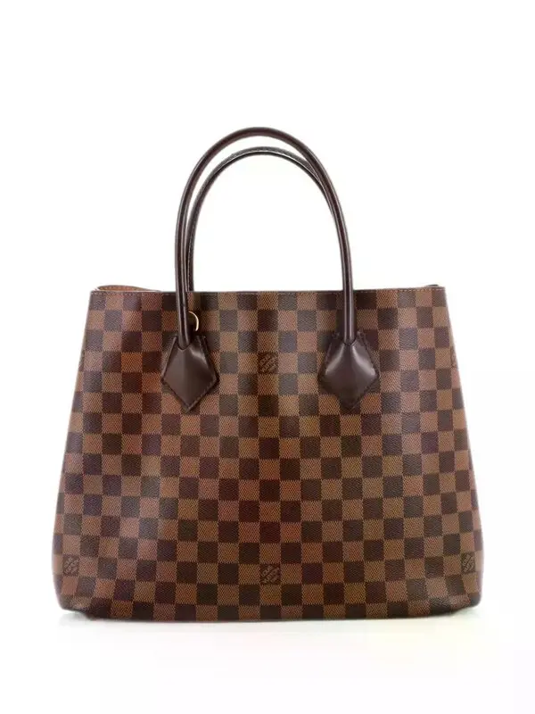LOUIS VUITTON Kensington Damier Tote Bag - Brown