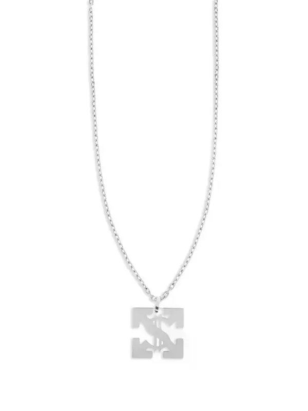 Off-White Arrows Pendant Necklace