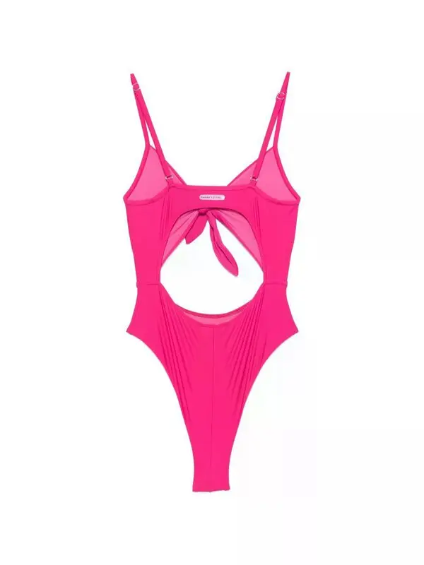 CHIARA FERRAGNI Cut-out Tie-front Swimsuit