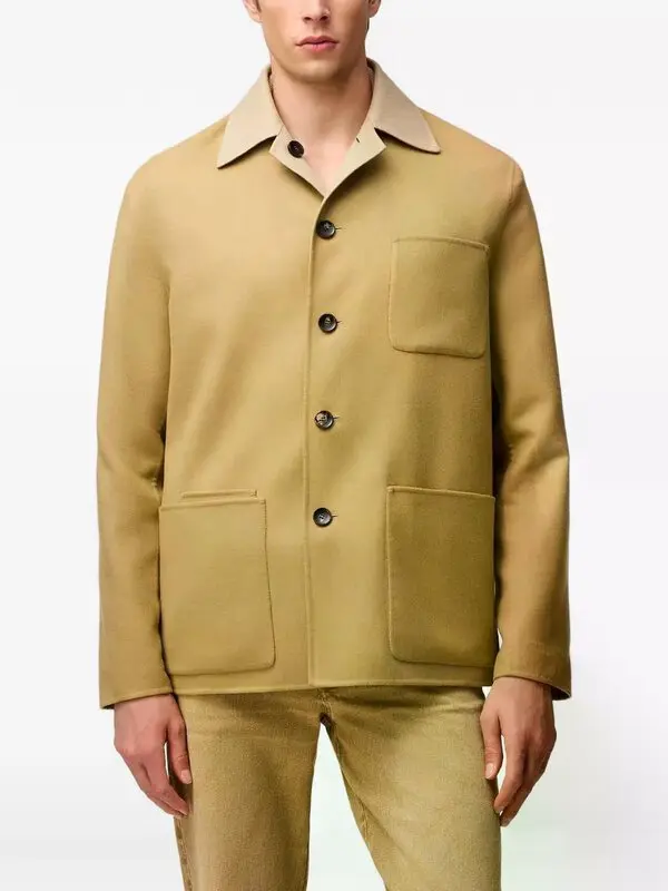 RETORI Reversible Wool Shirt Jacket