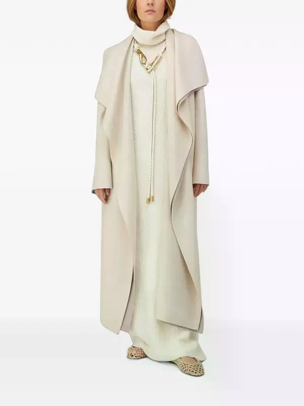 RETORI Sleeveless Maxi-collar Maxi Dress