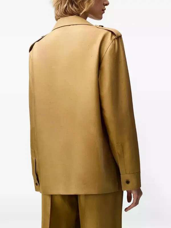RETORI Double-breasted Silk Blazer