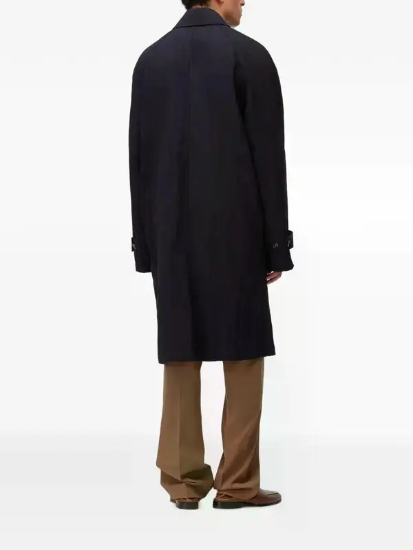 RETORI Wrinkled-effect Packable Trench Coat