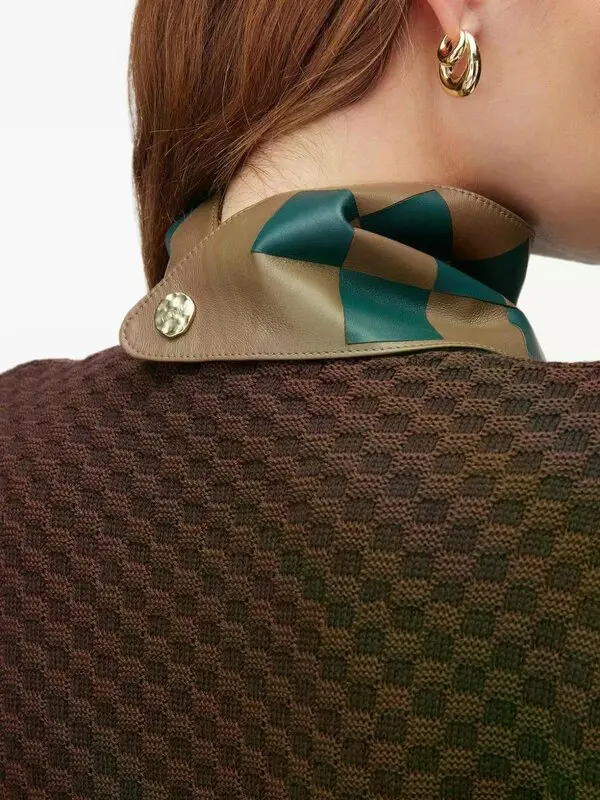 RETORI Leather Bandana Scarf