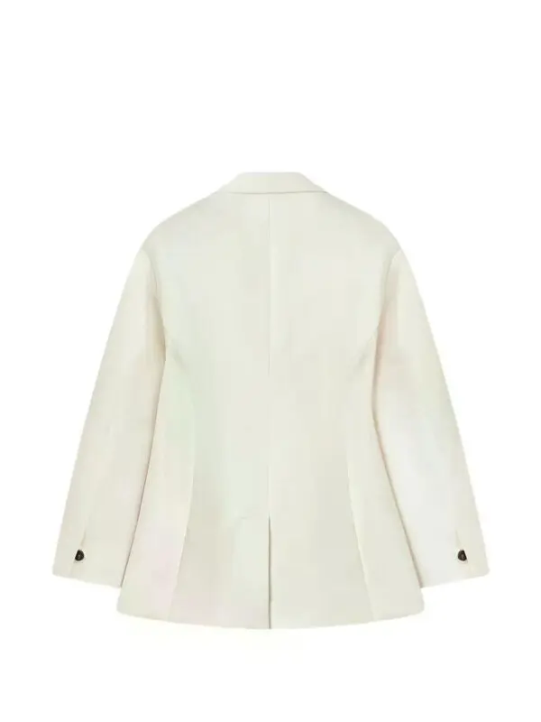RETORI Embroidered Single-breasted Virgin-wool Blazer
