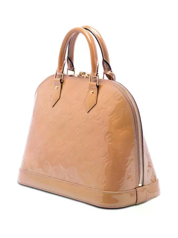 LOUIS VUITTON 2013 Monogram Vernis Alma Pm Handbag
