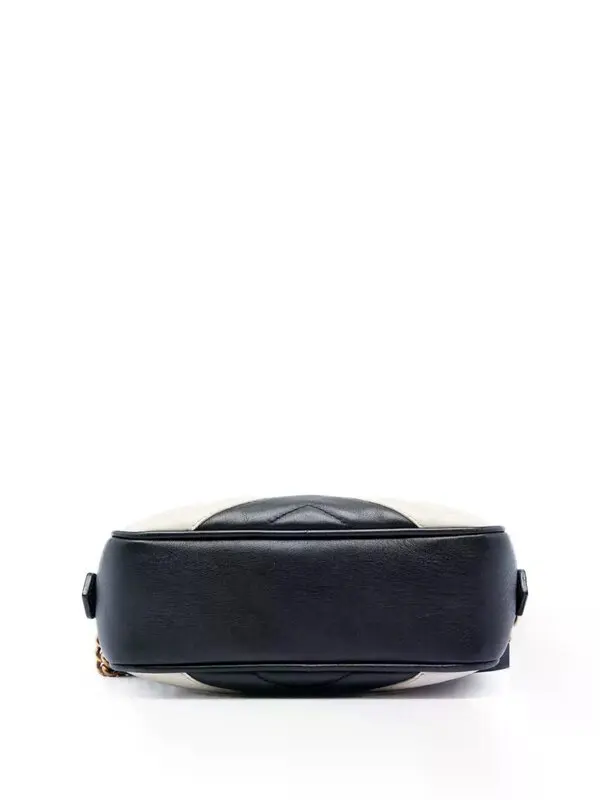 Gucci Gg Marmont Matelasse Leather Crossbody Bag - Black